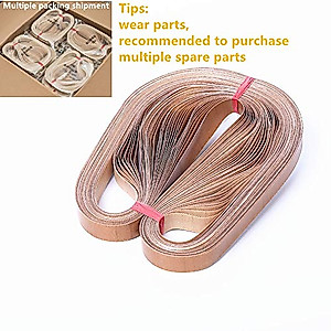 Jointless Class A Polytef Teflon Belt PTFE Belt for Sealing Machine Automatic Continous Band Sealer Teflon Seamless Sealing Tape 50Pcs/Pack (750mm/29.5", 15mm/0.59", 0.2mm/0.008")