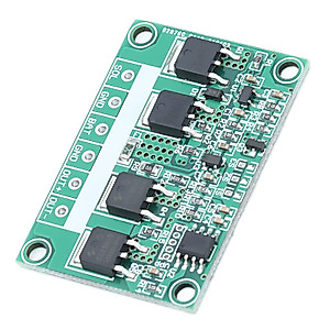 Hyuduo Solar Lamp Controller,10A 3.7V/7.4V/11.1V Solar Light Circuit Board Warning Flashing Adjustable Solar Lamp Controller Module Accessories 3.2V-18V,for Home Courtyard Garage Fence Deck,LED chip