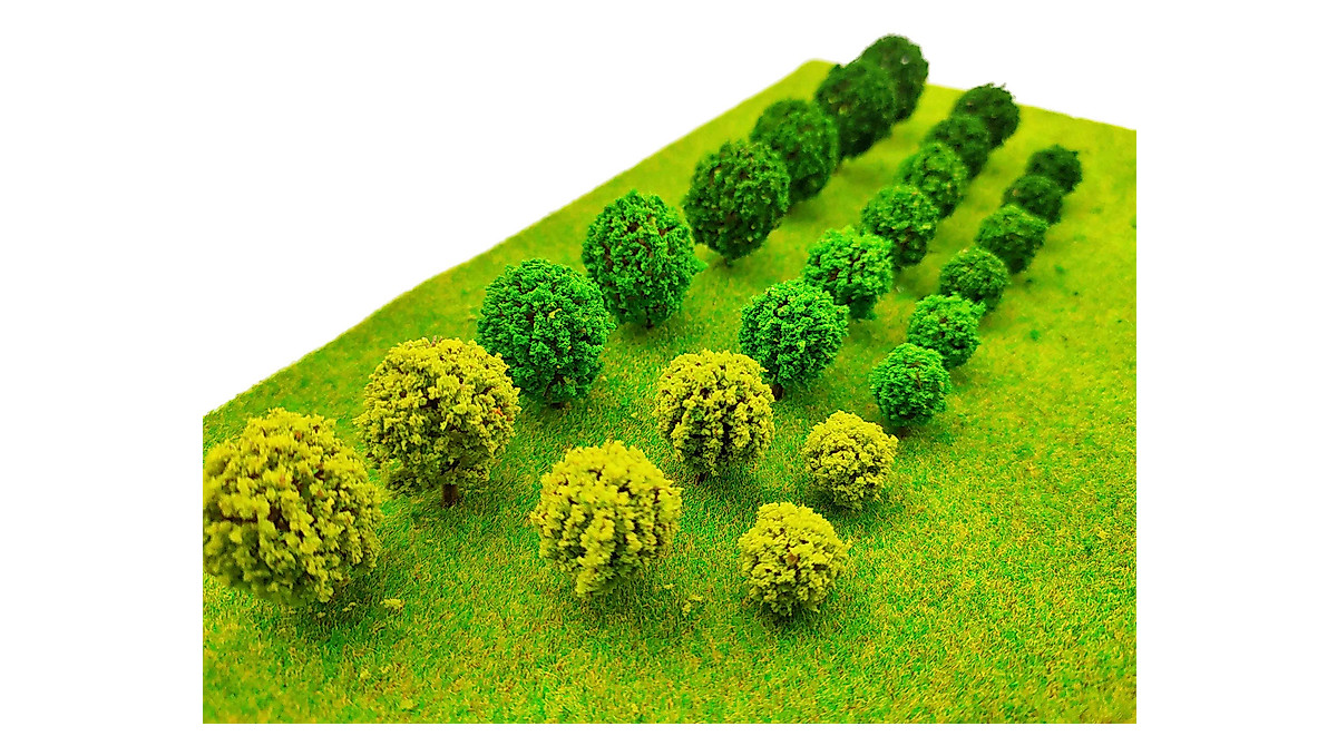 Realistic Miniature Model Trees for Scenic Dioramas & Railways
