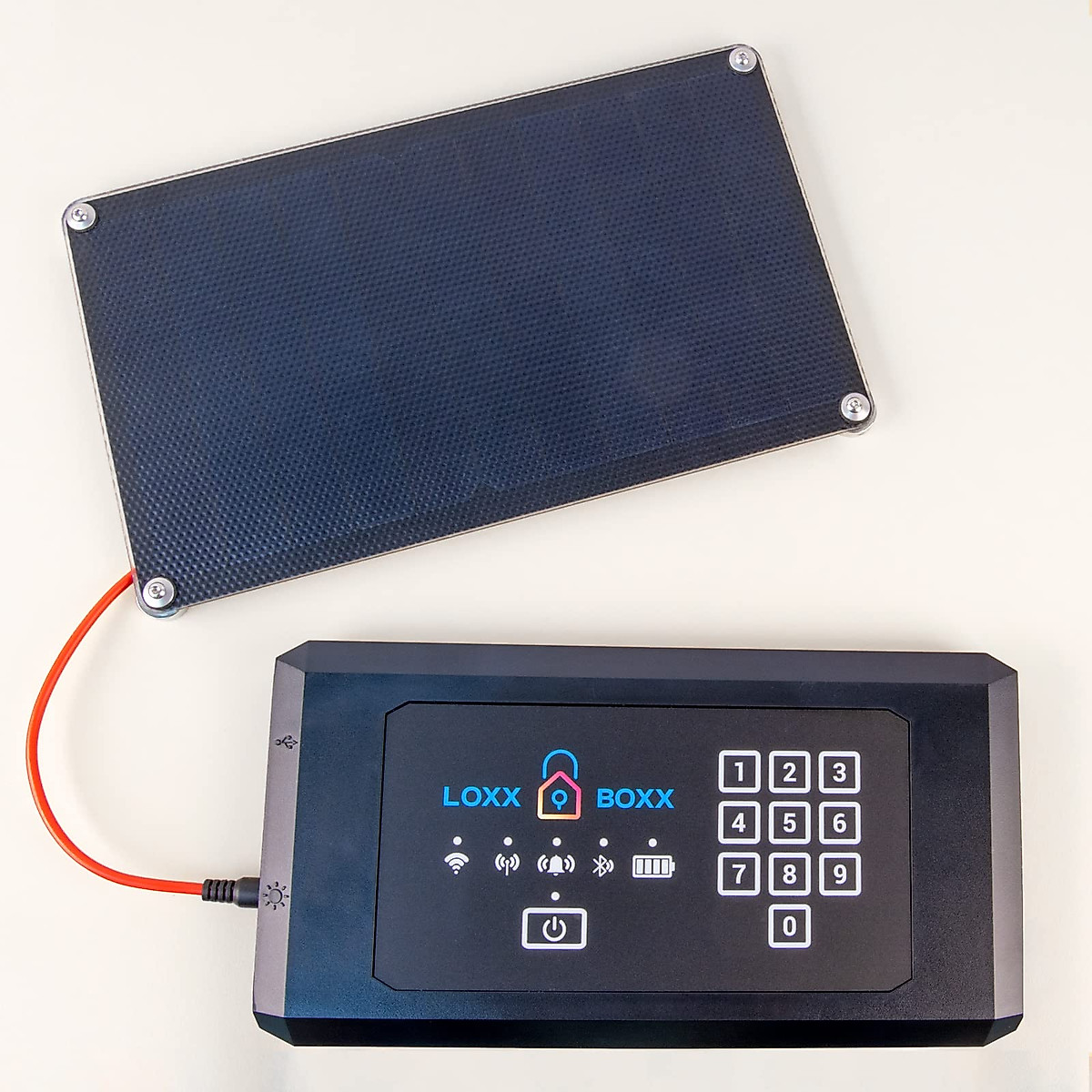 Loxx Boxx Solar Panel: 5 Watt 6 Volt Solar Panel is Waterproof, Lightweight and Designed to Work with Your Loxx Boxx Device.