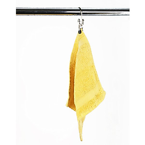 Mawa by Reston Lloyd Accessory Portable Non-Slip Semi Round Single Hook Hanging Clothes Pins/Clips for Laundry or Travel, Style K/1, Set of 5, Black