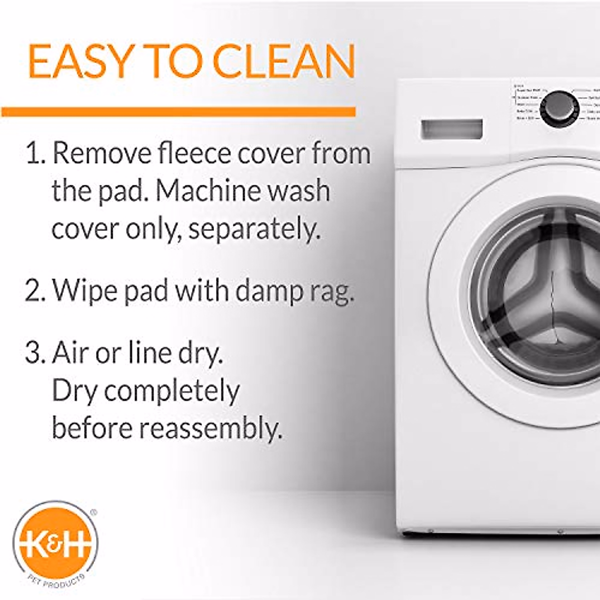 K&H Pet Products Lectro-Soft Outdoor Heated Dog and Cat Bed, Electric Thermostatically Controlled Orthopedic Pet Pad Tan Medium 19 X 24 Inches