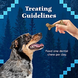Blue Buffalo Wilderness Wild Bones Grain-Free Dental Chews Dog Treats, Small, 27-oz Bag