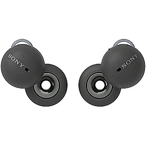 Sony WFL900/H LinkBuds Truly Wireless Earbuds Headphones w/Alexa Built-in (Gray) Bundle with Tech Smart USA Audio Entertainment Essentials Bundle and 1 YR CPS Enhanced Protection Pack