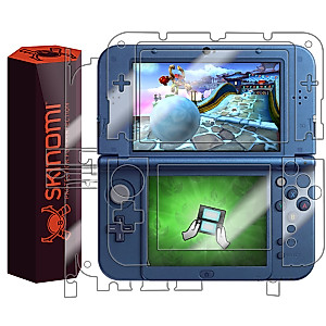 Skinomi Full Body Skin Protector for Nintendo 3DS XL (Nintendo 3DS LL, 2015)(Screen Protector + Back Cover) TechSkin Full Coverage Clear HD Film