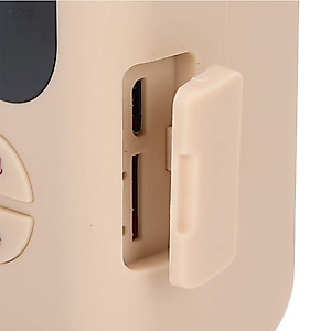 PUSOKEI Kids Camera, 12MP Kids Print Camera with 2.4 IPS HD Screen Black and White Print Camera with 16GB SD Card 1080P Video Camera 2 Roll Paper One Click Print Gift