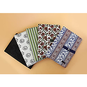 Yarn Ave Knitting Pattern Holder Fold-Up Style Knitting Chart Keeper Knitting Progress Keeper with 3 Small Magnets, 1 Large Magnet Strip and 1 Pen, Small Size - 7 x 10.5 Inches, Wine