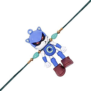 Amba Handicraft Rakhi/Rakhi for small brother/Cartoon Rakhi/Rakhi for Brother/Rakhi Set/Rudraksha Rakhi/Send rakhi to USA/Rakhi for Brother with Gift Set/Rakhi Bracelet