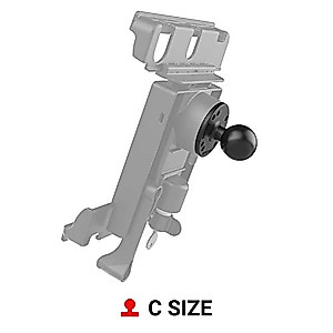RAM Mounts Round Plate with Ball RAM-202U with C Size 1.5" Ball