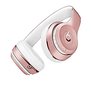 Beats Solo3 Wireless On-Ear Headphones - Apple W1 Headphone Chip, Class 1 Bluetooth, 40 Hours of Listening Time - Rose Gold (Previous Model)