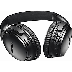 Bose QuietComfort 35 II Wireless Bluetooth Headphones, Noise-Cancelling, with Alexa Voice Control - Black