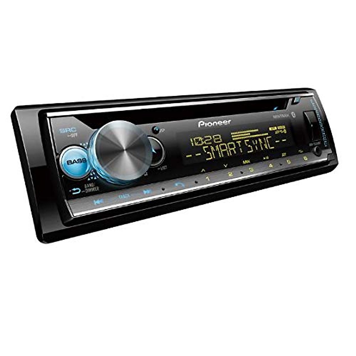 Pioneer DEH-S5200BT CD Receiver with Pioneer Smart Sync App Compatibility, MIXTRAX, Built-in Bluetooth, and Color Customization