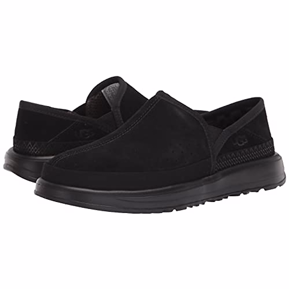UGG Men's Kick IT Slip-ON Slipper, Black TNL, 7