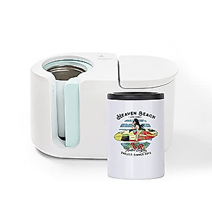 PYD Life 4 Pack 12 OZ Sublimation Blanks Can Insulator White Stainless Steel Can Cooler Beer Holder Sublimation Print