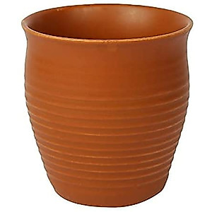 ADHAATA Ceramic Kulhar Kulhad Cups Traditional Indian Tea Chai Coffee Cup 6 OZ (Set of 6pc)