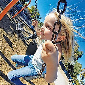 Sametop Jaws Flex Clamp Mount with Adjustable Gooseneck Compatible with GoPro Hero 11, 10, 9, 8, 7, 6, 5, 4, Session, 3+, 3, 2, 1, Max, Hero (2018), Fusion, DJI Osmo Action Cameras
