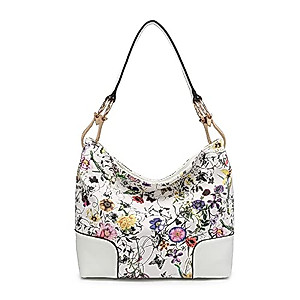 Dasein Hobo Purses for Women Soft PU Leather Handbags Slouchy Hobo Bags Shoulder Bag Top Handle Tote