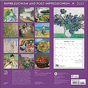 Impressionism and Post-Impressionism 2023 Wall Calendar