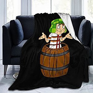 YSLPshop El Chavo Animado Blanket Flannel Plush Anime Throw Blankets Ultra-Soft Micro Fleece Blanket Air Conditioning Blanket Quilt Home Decor Suitable for All Season Sofa Blanket 50"X40"