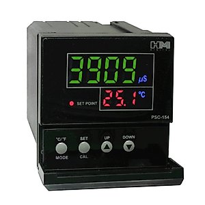 HM Digital PSC-154 TDS/EC Controller with 4-20mA Output, 0-9999 µS Measurement Range, 0.1 µS/ppm Resolution, +/-2% Readout Accuracy