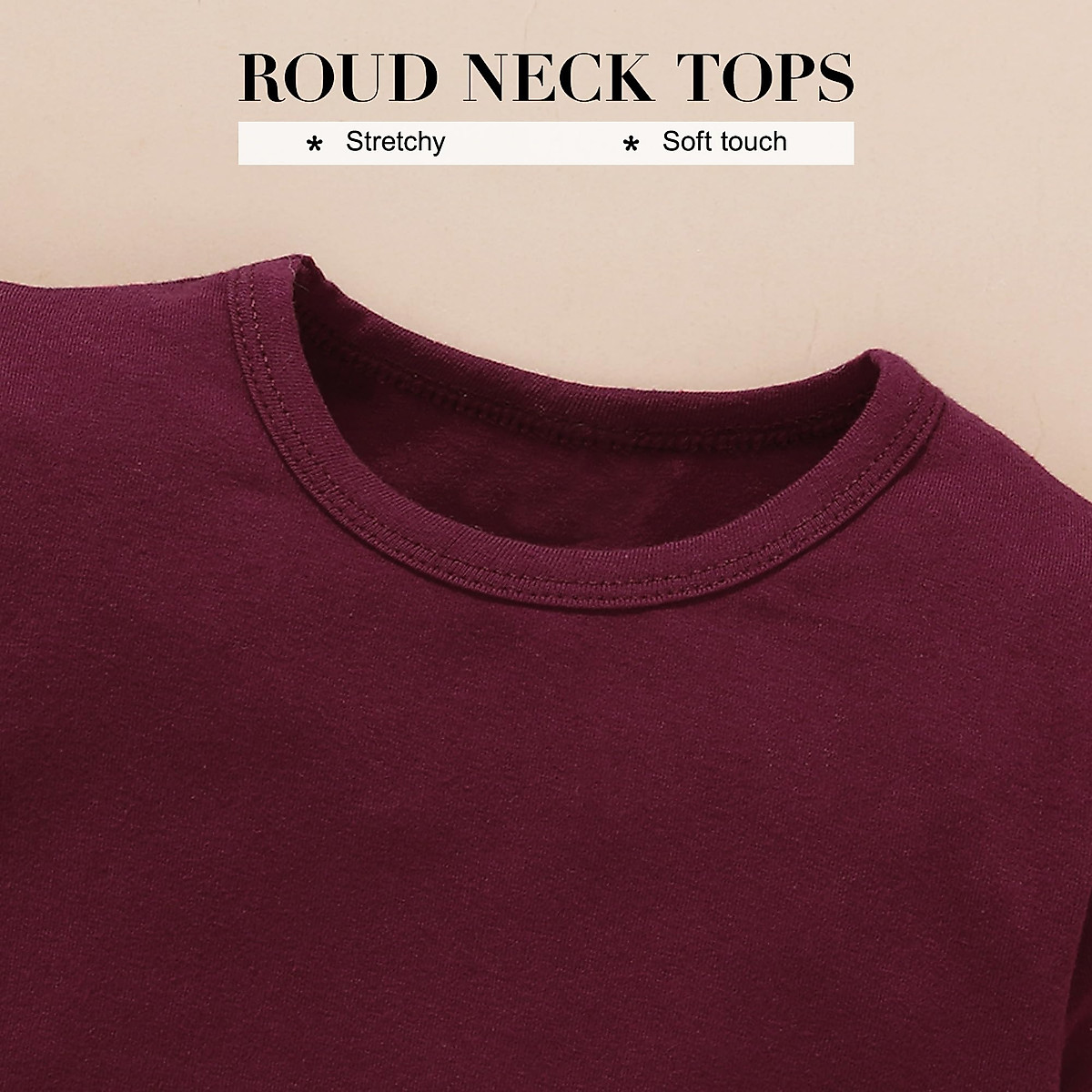 SANMIO 24 Month Girl Clothes Baby Girl Outfits Solid Color Ruffle Top+ Floral Pant + Headband 3Pcs Toddler Baby Girl Fall Outfits Set