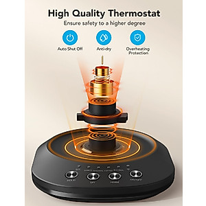 GoveeLife Smart Electric Kettle, 0.8L WiFi Gooseneck Kettle Compatible with Alexa, 5 Modes for Use, 3-minute Fast Heating and 2H Keep Warm, Auto-Shut off for Safety, Stainless Steel, Matte Black…