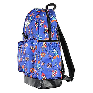 Beyblade Burst Spinner Tops Character Allover Print Backpack with Lunch Bag Tote
