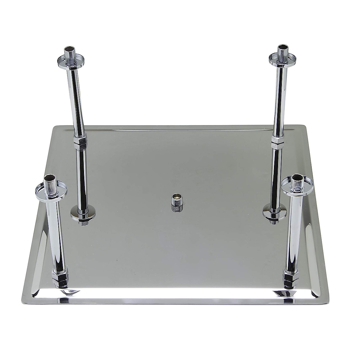 ALFI brand RAIN20S Square Ultra Thin Rain Shower Head, Polished Stainless Steel, 20-Inch