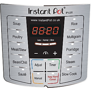 Instant Pot Lux 6-in-1 Electric Pressure Cooker, Slow Cooker, Rice Cooker, Steamer, Saute, and Warmer|6 Quart|12 One-Touch Programs