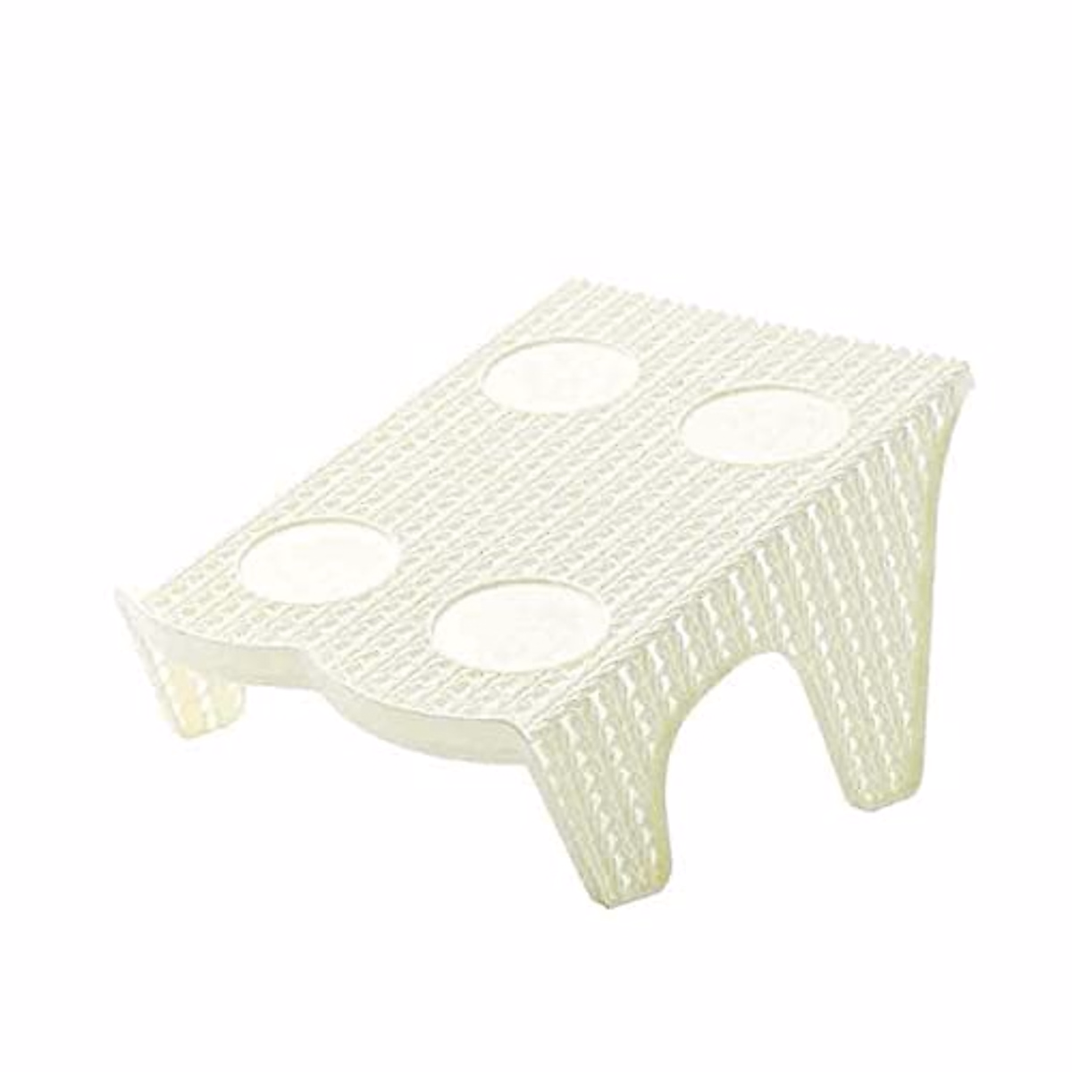 MACIMO Shoe Hanger Footwear Support Rack Space Saving Double Layer Plastic Space Saver Holder (Color : D)