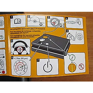 Mopar Tire Service Kit for Temporary Seal of One Tire & Inflator New OEM