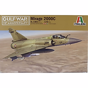 Italeri 1381 – Mirage 2000 °C 1: 72 Vehicles