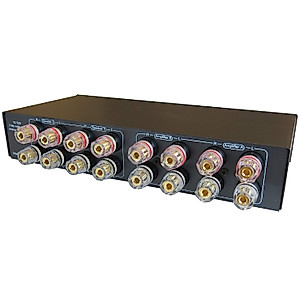TC-7220 2-Way Amplifier Speaker Selector Switch Switcher Comparator Crossover Router