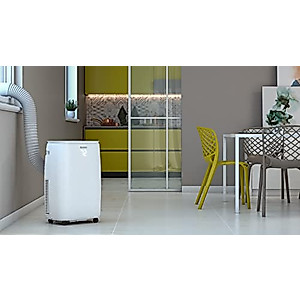Dolceclima Fresco Smart WiFi Portable Air Conditioner by Olimpia Splendid - Efficient, Flexible Cooling Solution with Unique Italian Design, Environmentally Friendly - 12,000 BTU