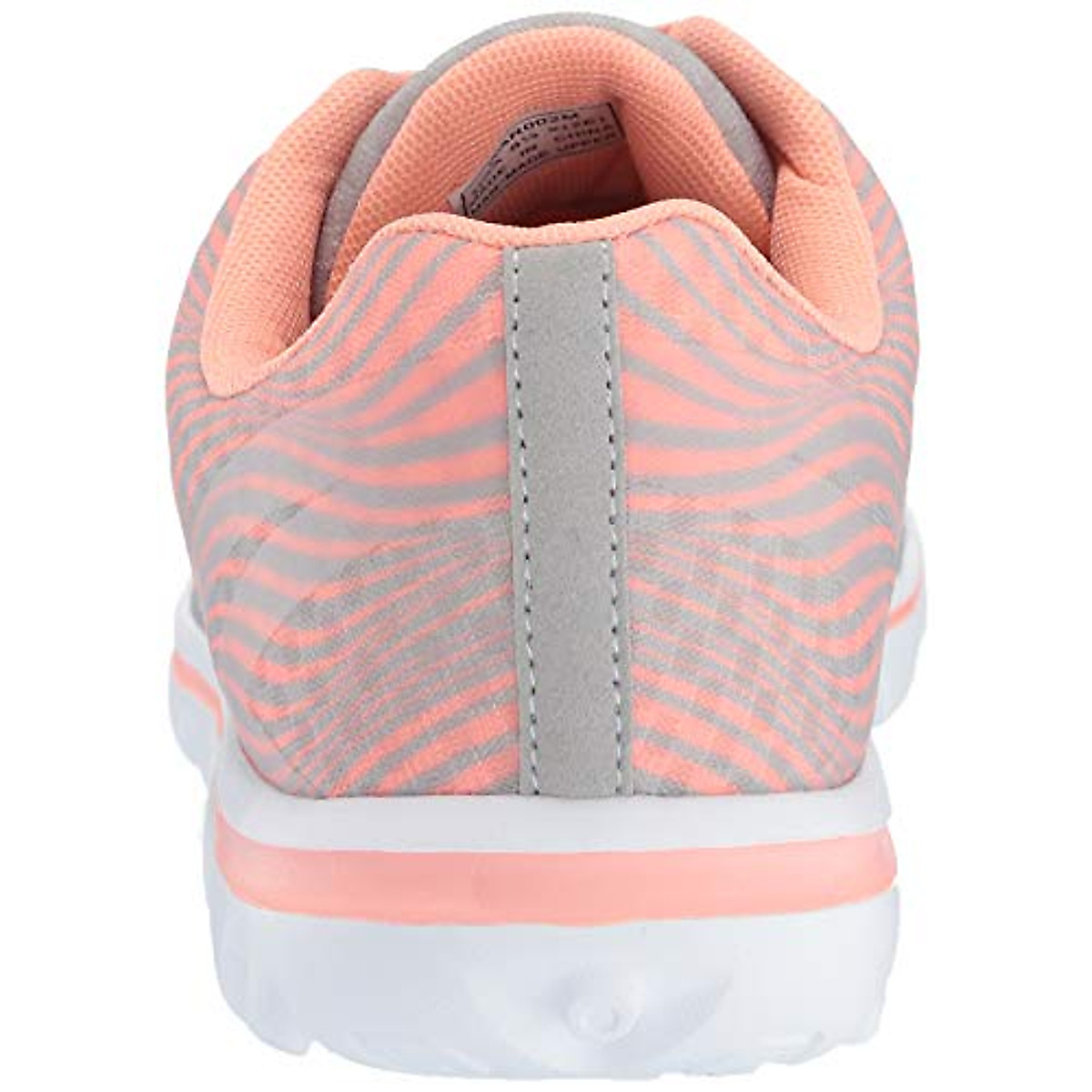 Propét Women's Bailey Shoe, Grey/Peach, 06 D US