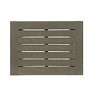 Set of 2 Gray Contemporary Outdoor Bar Stools 30"