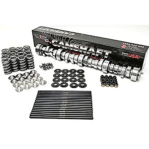 Brian Tooley BTR 5.3 Hot Rod Camshaft for Gen 3/4 LS 4.8L 5.3L LM7 LC9 LMG LMF LR4 L59 L33 LY2 L20 LH8 LH6 (Cam, Steel Retainer Springs, Pushrods)