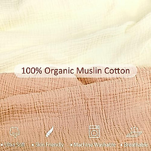 Hooyax Muslin Changing Pad Cover Unisex, Ultra Soft Diaper Changing Table Covers 3 Pack Breathable and Skin-Friendly Solid Color Muslin Baby Changing Mats Sheet for Boys & Girls, 32x16 inches