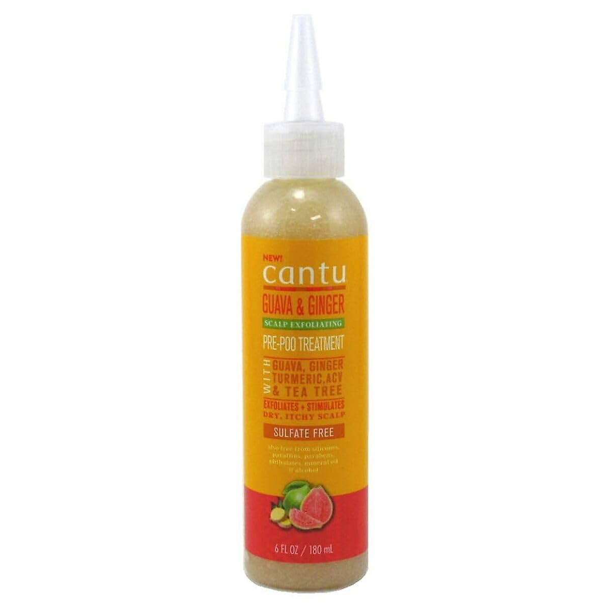 Cantu Guava & Ginger Scalp Exfoliating Pre-Shampoo Treatment - 6 fl oz (Pack of 2)