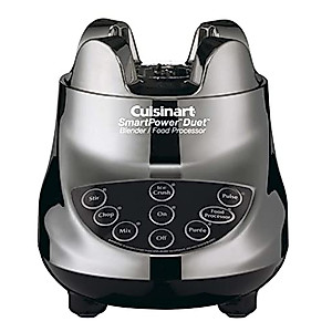 Cuisinart BFP-703BC Smart Power Duet Blender/Food Processor, Brushed Chrome, 3 cup, count of 6