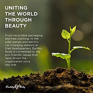 Earthly Body Miracle Oil Shave Cream, 16 oz - Helps Reduce Nicks, Small Cuts & Skin Irritation - With Tea Tree, Hemp Seed & Argan Oils - 100% Vegan, Cruelty Free