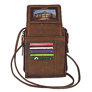 STS Ranchwear Women's Western Leather Baroness Euro Crossbody Bag