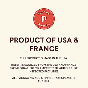 Pupford Freeze Dried Dog Training Treats, 475+ Puppy & Dog Treats, Low Calorie, Vet Approved, All Natural, Healthy Training Treats for Small to Large Dogs (Rabbit)