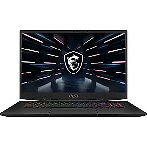 MSI Stealth GS77 17.3" UHD 4K 120Hz Ultra Thin & Light Gaming Laptop: Intel Core i9-12900H RTX 3080 Ti 32GB DDR5 1TB NVMe SSD, USB-Type C, Thunderbolt 4, CNC Aluminum, Win11 Pro: Core Black 12UHS-040