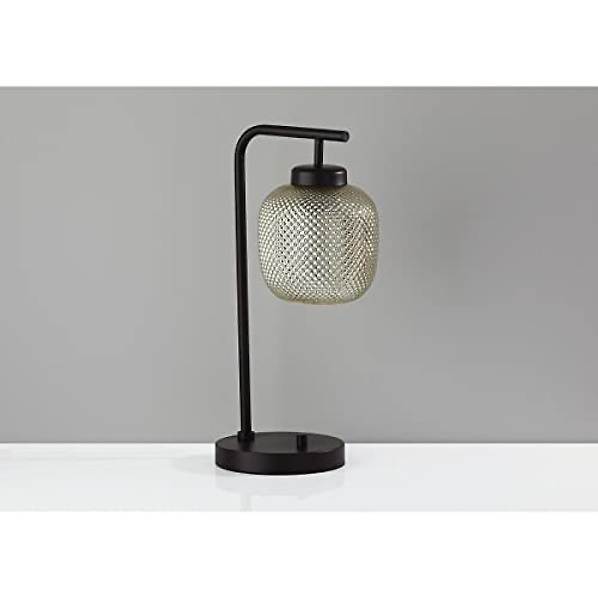 Adesso 3575-26 Vivian Desk Lamp, 19.5 in., 40W Type A Bulb (not Included), Dark Bronze, 1 Table Lighting