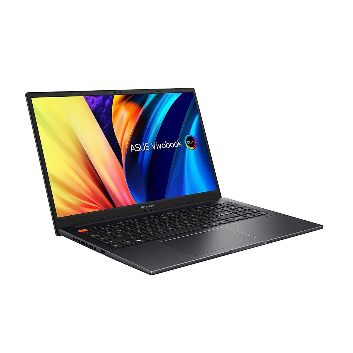 ASUS VivoBook S 15 OLED Slim Laptop, 15.6” FHD OLED Display, Intel Evo Platform, Intel Core i7-12700H CPU, 16GB RAM, 512GB SSD, Windows 11 Home, Indie Black, K3502ZA-DS74