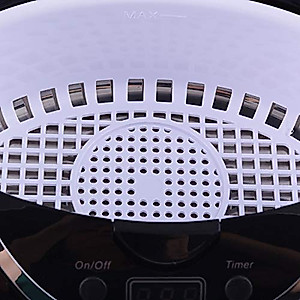 Gemoro 1790 Sparkle Spa Pro 750ml Professional Ultrasonic Machine with 5 Cleaning Cycles and Black Digital Timer