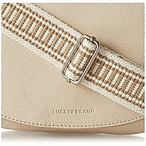 Lucky Brand womens Jani Large Crossbody, Stucco, One Size US