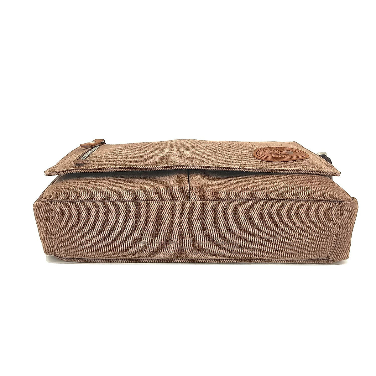 Sechunk Canvas Small Messenger Bag Vintage Shoulder bag Everyday Purse Crossbody bag for men women