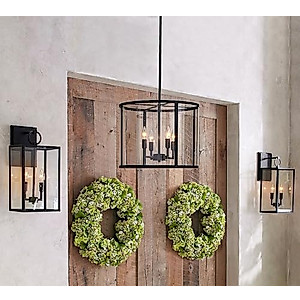 AMDTU Led Light Bulbs 40 Watt Equivalent E12, 4W 2700K Warm White 400LM Dimmable CA10 Chandelier Light Bulbs, High Brightness Candelabra Light Bulbs, CA11 Clear Flame Tip Light Bulbs for Chandelier